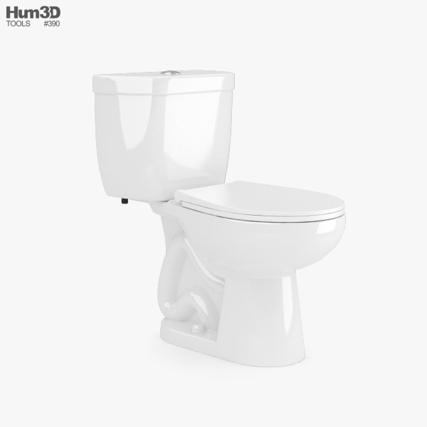 Toilet 3D model - Download in MAX, OBJ, FBX, C4D
