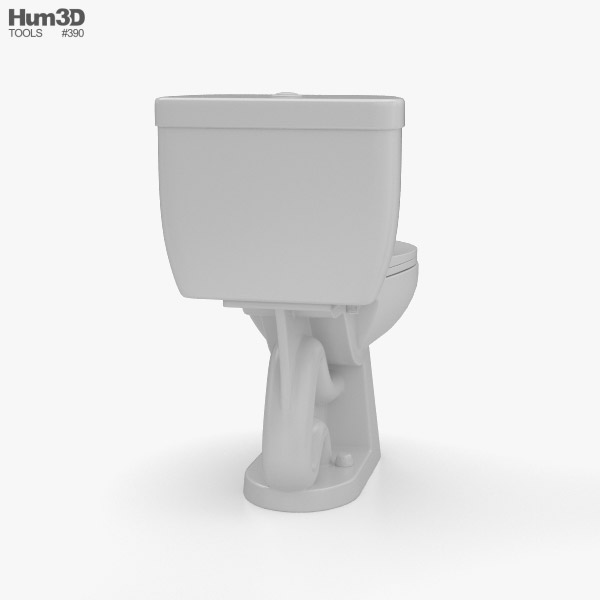 Toilet 3D model - Download in MAX, OBJ, FBX, C4D