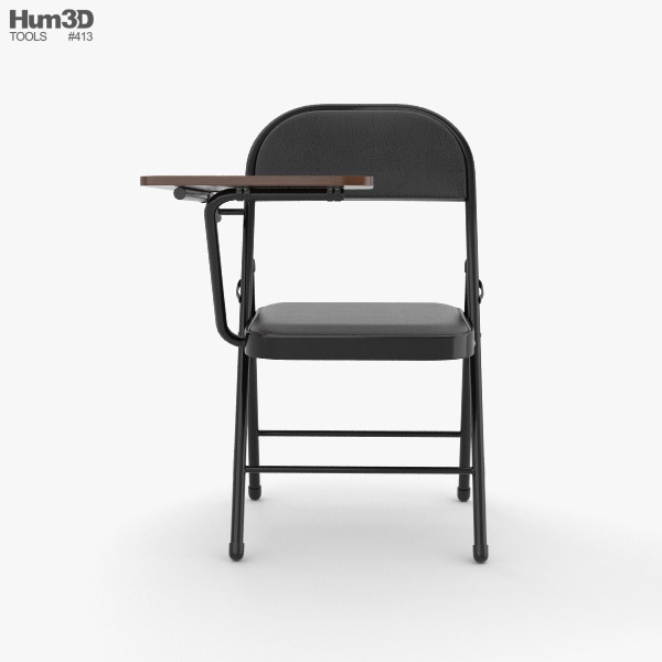 Study chair 3D model - Download in MAX, OBJ, FBX, C4D