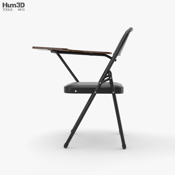 Study chair 3D model - Download in MAX, OBJ, FBX, C4D