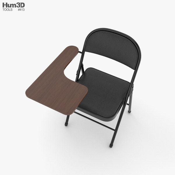 Study chair 3D model - Download in MAX, OBJ, FBX, C4D