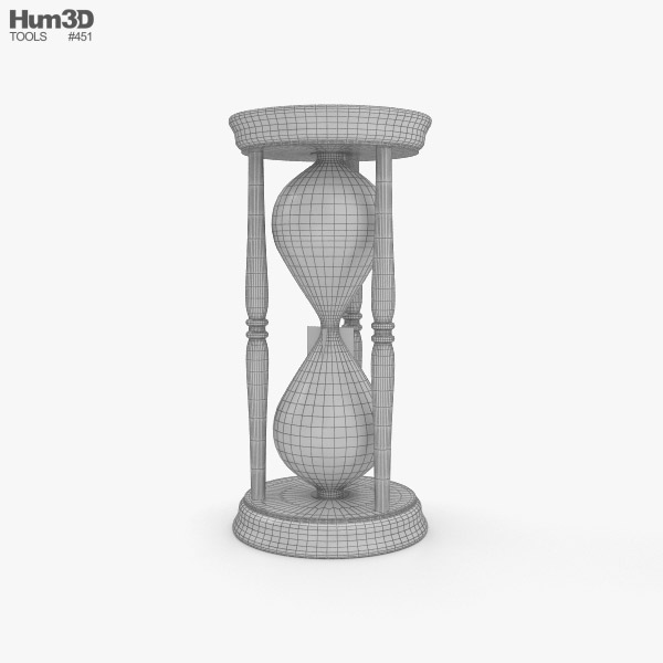 Hourglass 3D model - Download in MAX, OBJ, FBX, C4D