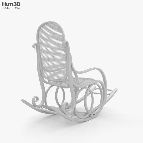 Rocking chair 3D model - Download in MAX, OBJ, FBX, C4D