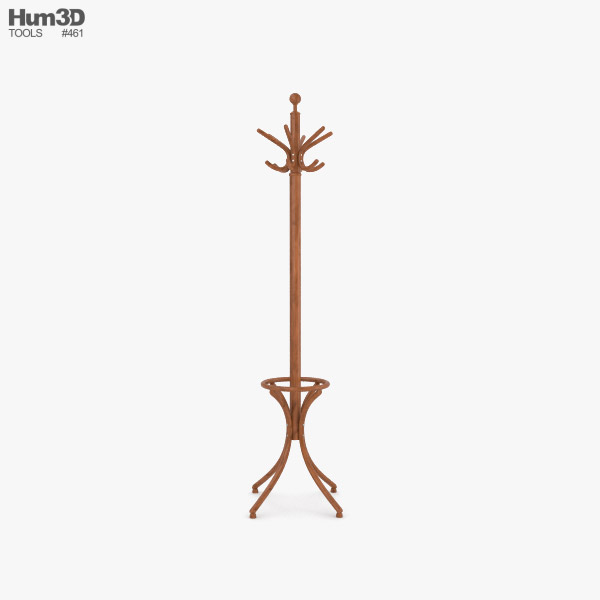 Coat Rack 3D model - Download in MAX, OBJ, FBX, C4D