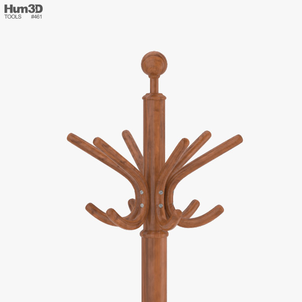 Coat Rack 3D model - Download in MAX, OBJ, FBX, C4D