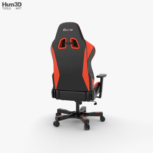 Gaming chair 3D model - Download in MAX, OBJ, FBX, C4D