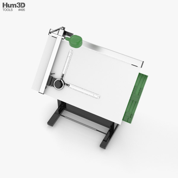 Drafting Table 3D model - Download in MAX, OBJ, FBX, C4D