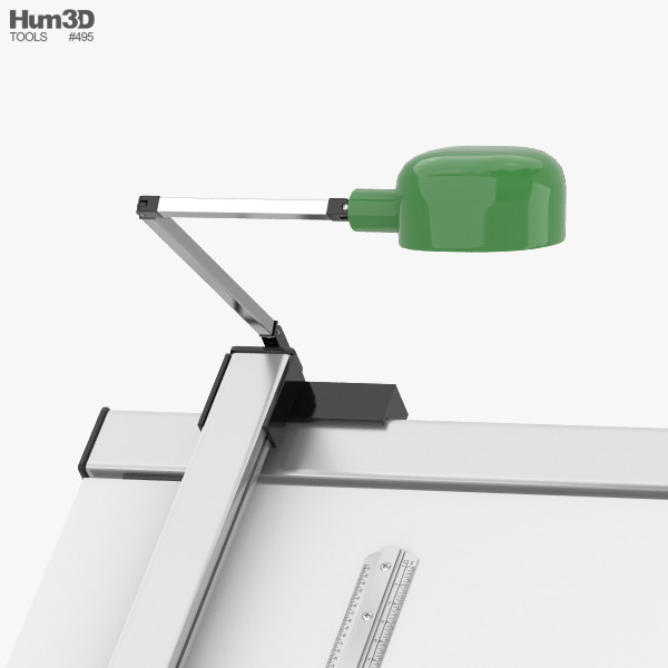 Drafting Table 3D model - Download in MAX, OBJ, FBX, C4D