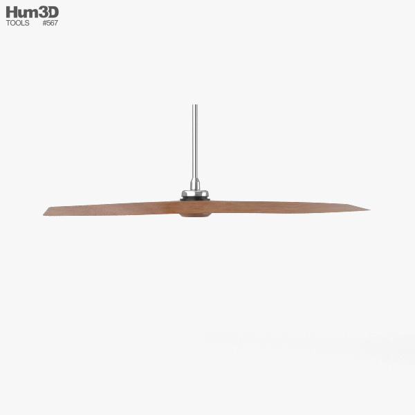 Ceiling fan 3D model - Download in MAX, OBJ, FBX, C4D