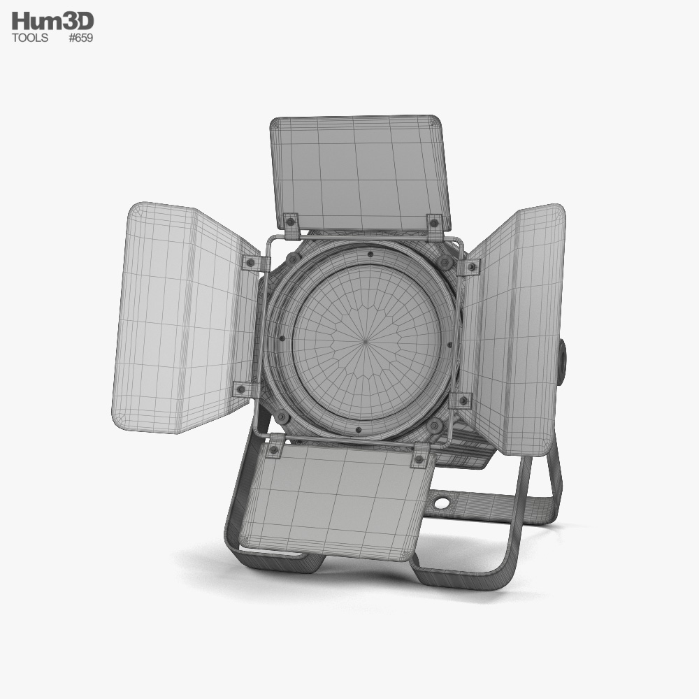 Stage Light 01 3D model - Download in MAX, OBJ, FBX, C4D