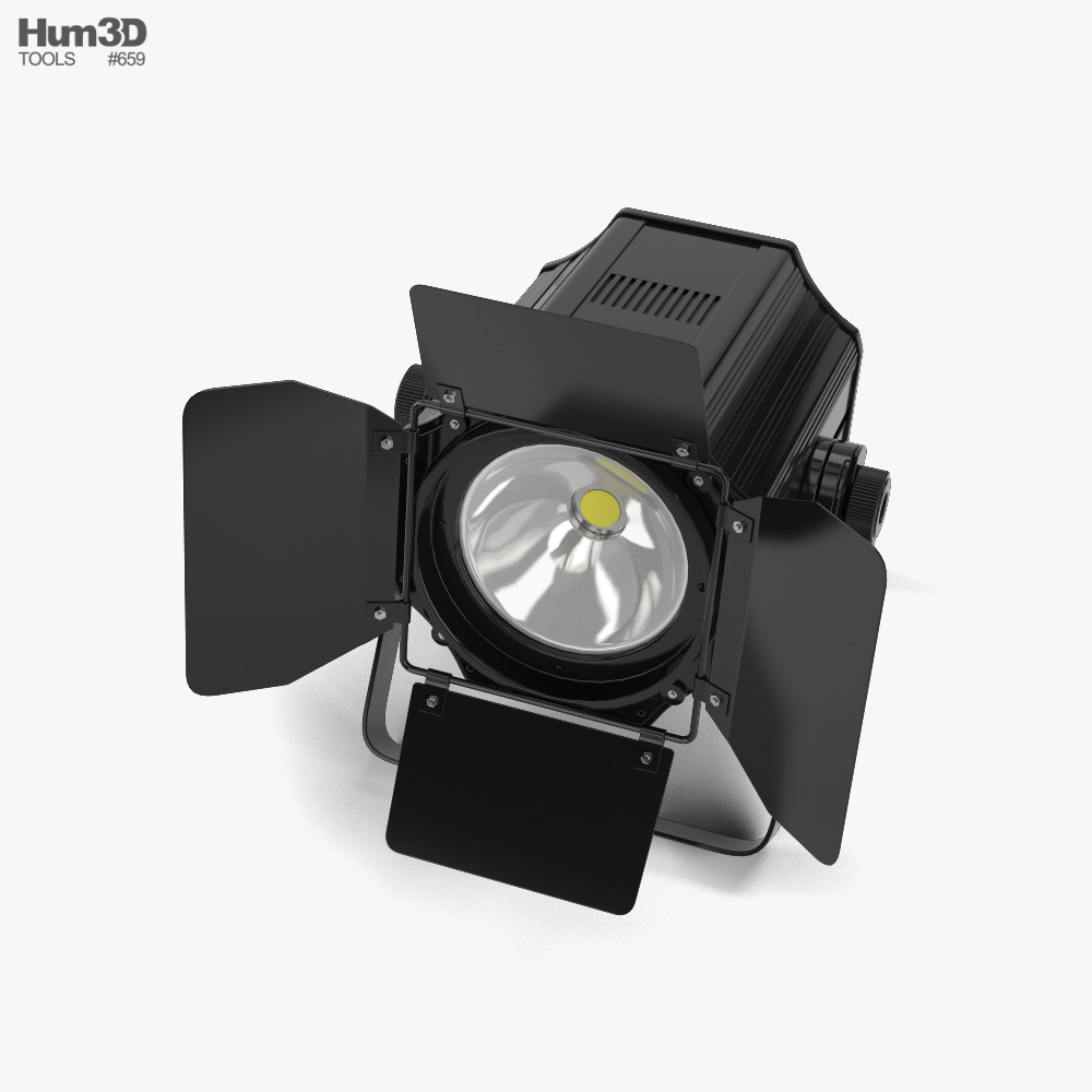 Stage Light 01 3D model - Download in MAX, OBJ, FBX, C4D