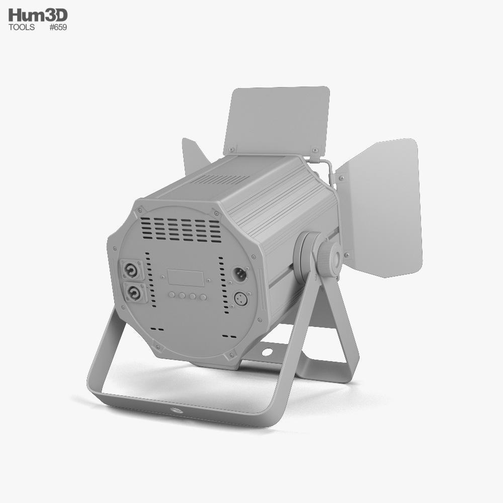 Stage Light 01 3D model - Download in MAX, OBJ, FBX, C4D