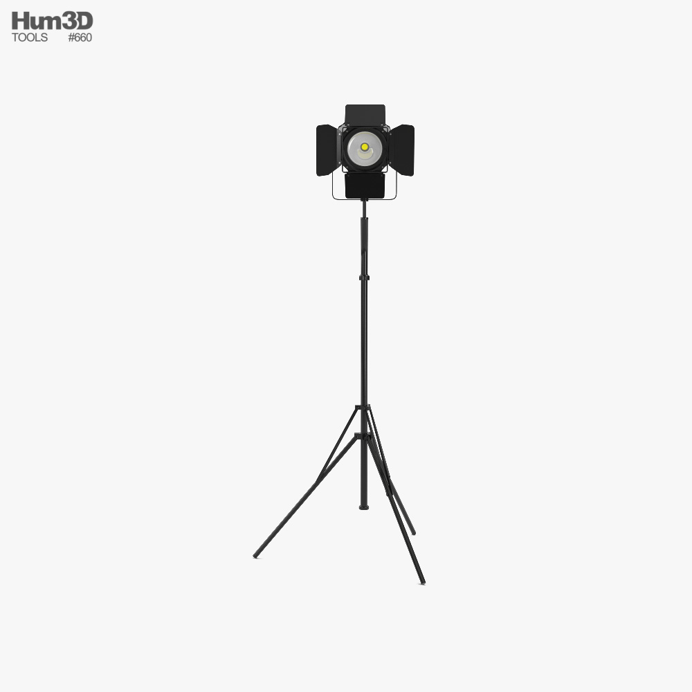 Stage Light 02 3D model - Download in MAX, OBJ, FBX, C4D