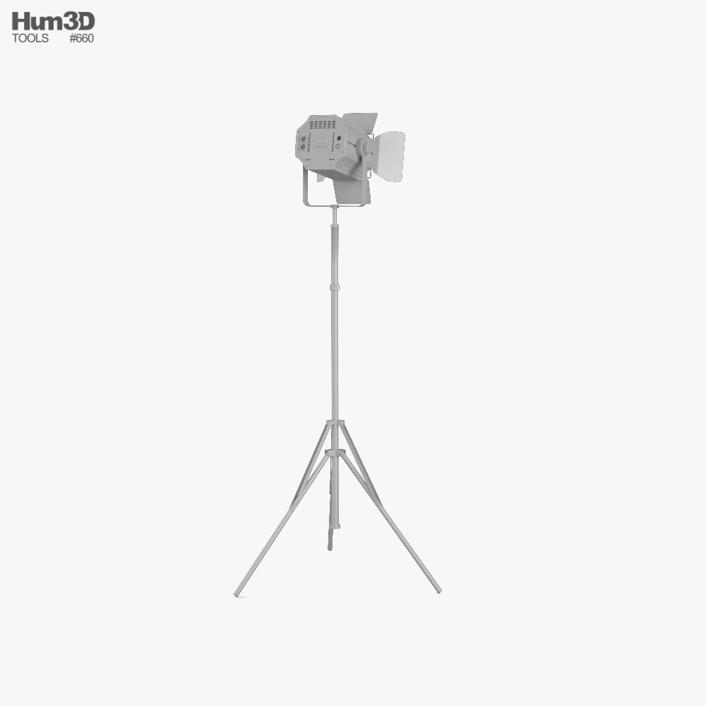 Stage Light 02 3D model - Download in MAX, OBJ, FBX, C4D