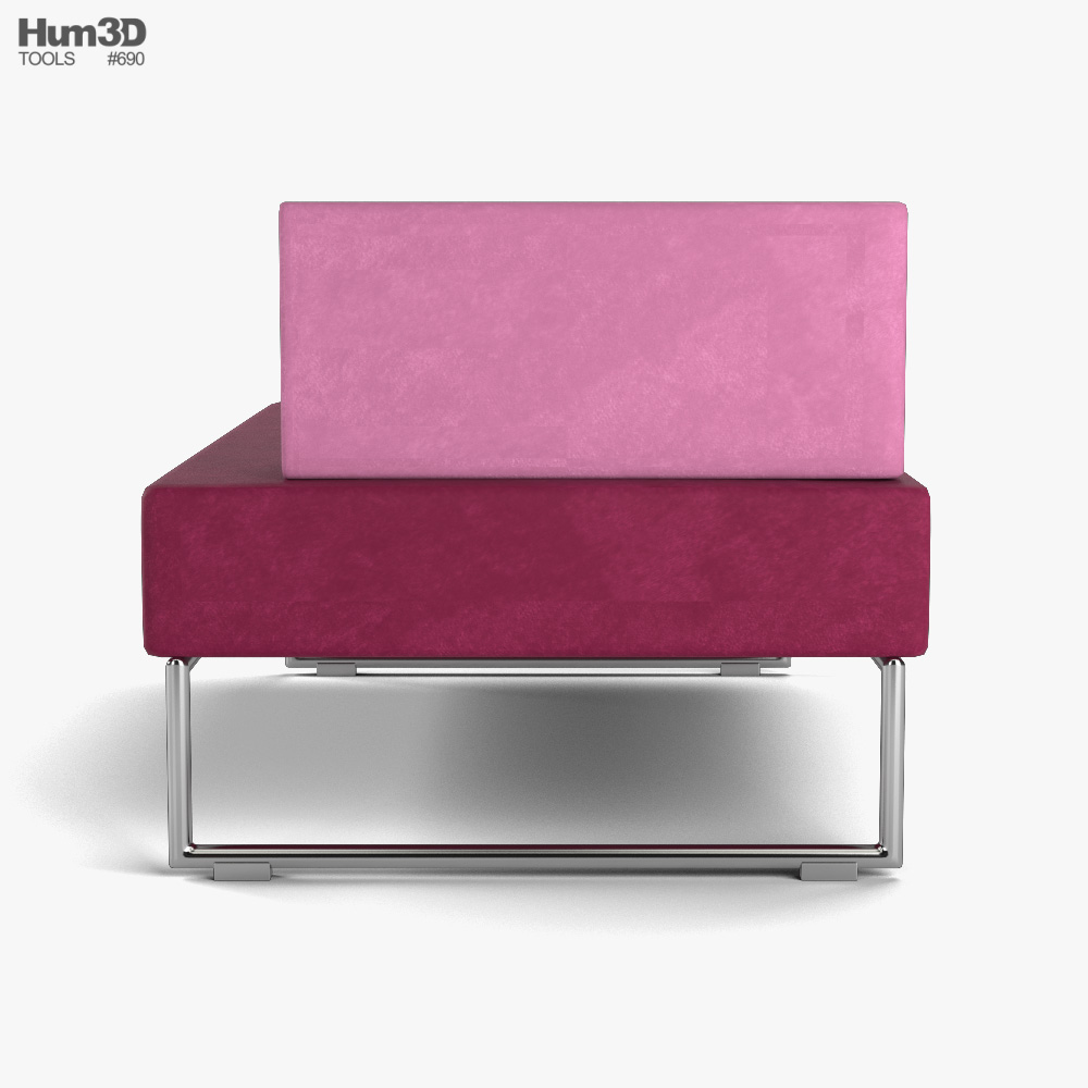 Modern Sofa 3D model - Download in MAX, OBJ, FBX, C4D