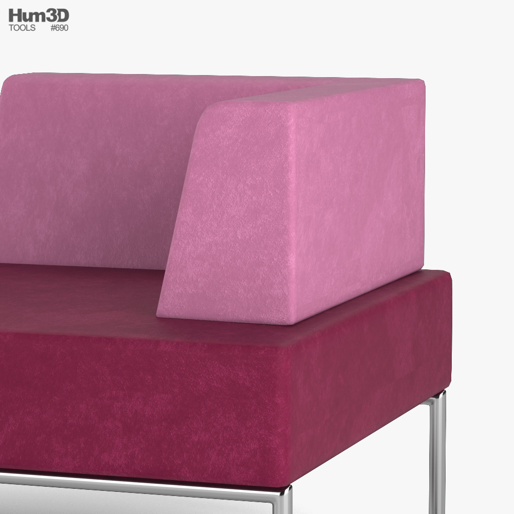 Modern Sofa 3D model - Download in MAX, OBJ, FBX, C4D