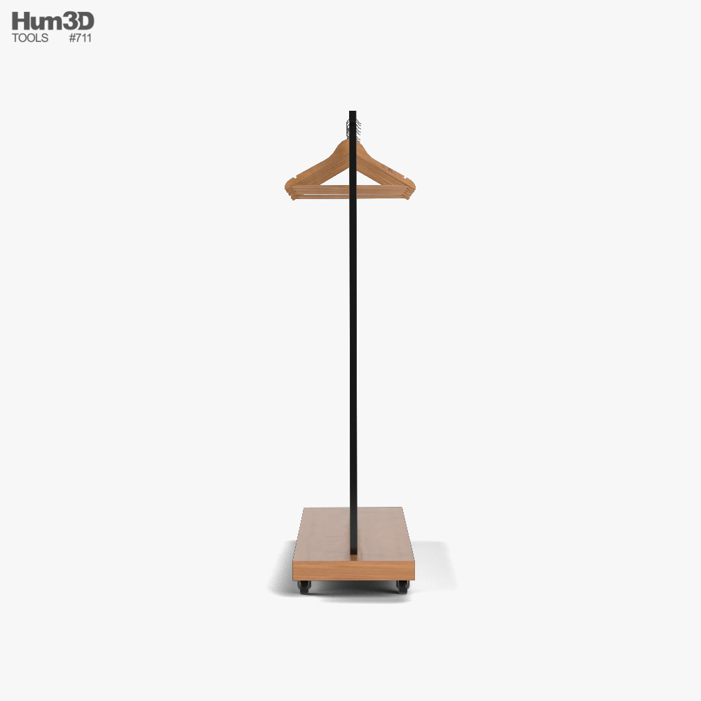 Clothes Rack 3D model - Download in MAX, OBJ, FBX, C4D