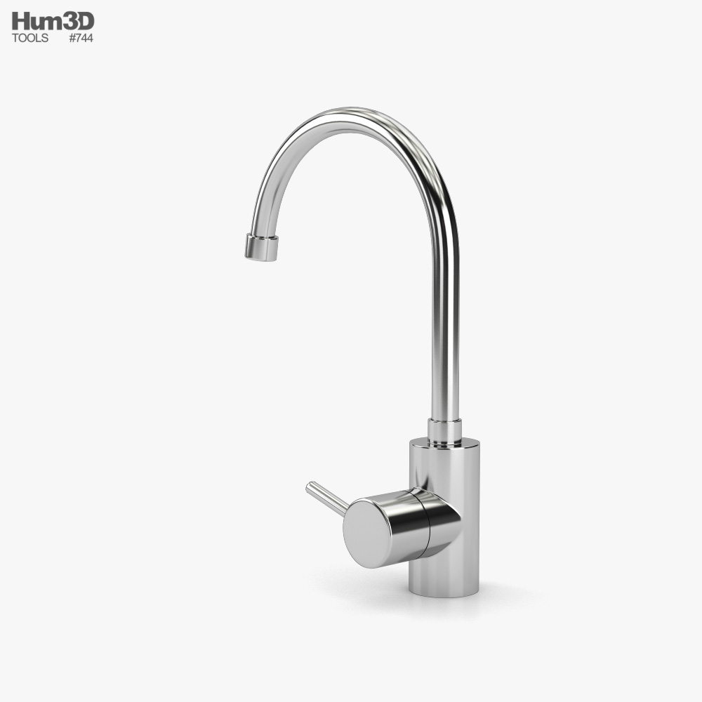 Kitchen Faucet 3D model - Download in MAX, OBJ, FBX, C4D