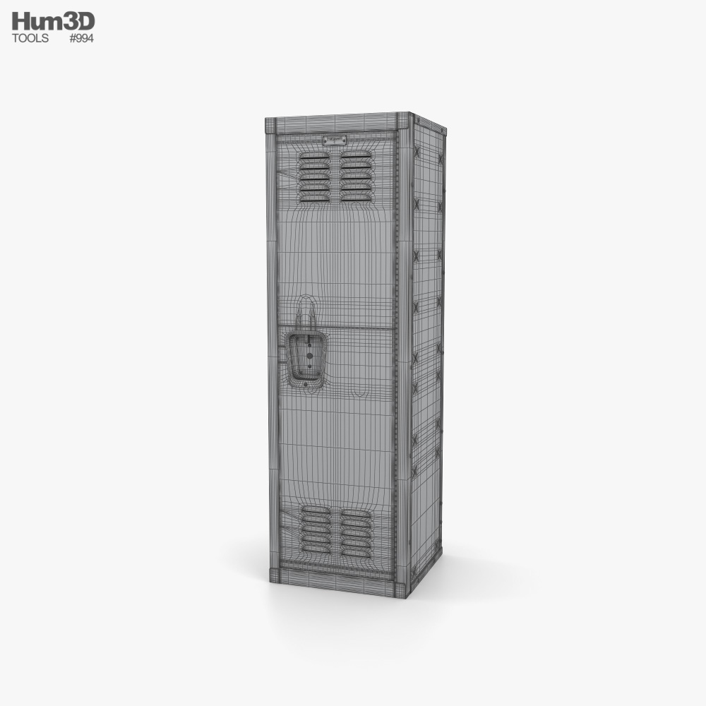 Locker 3D model - Download in MAX, OBJ, FBX, C4D