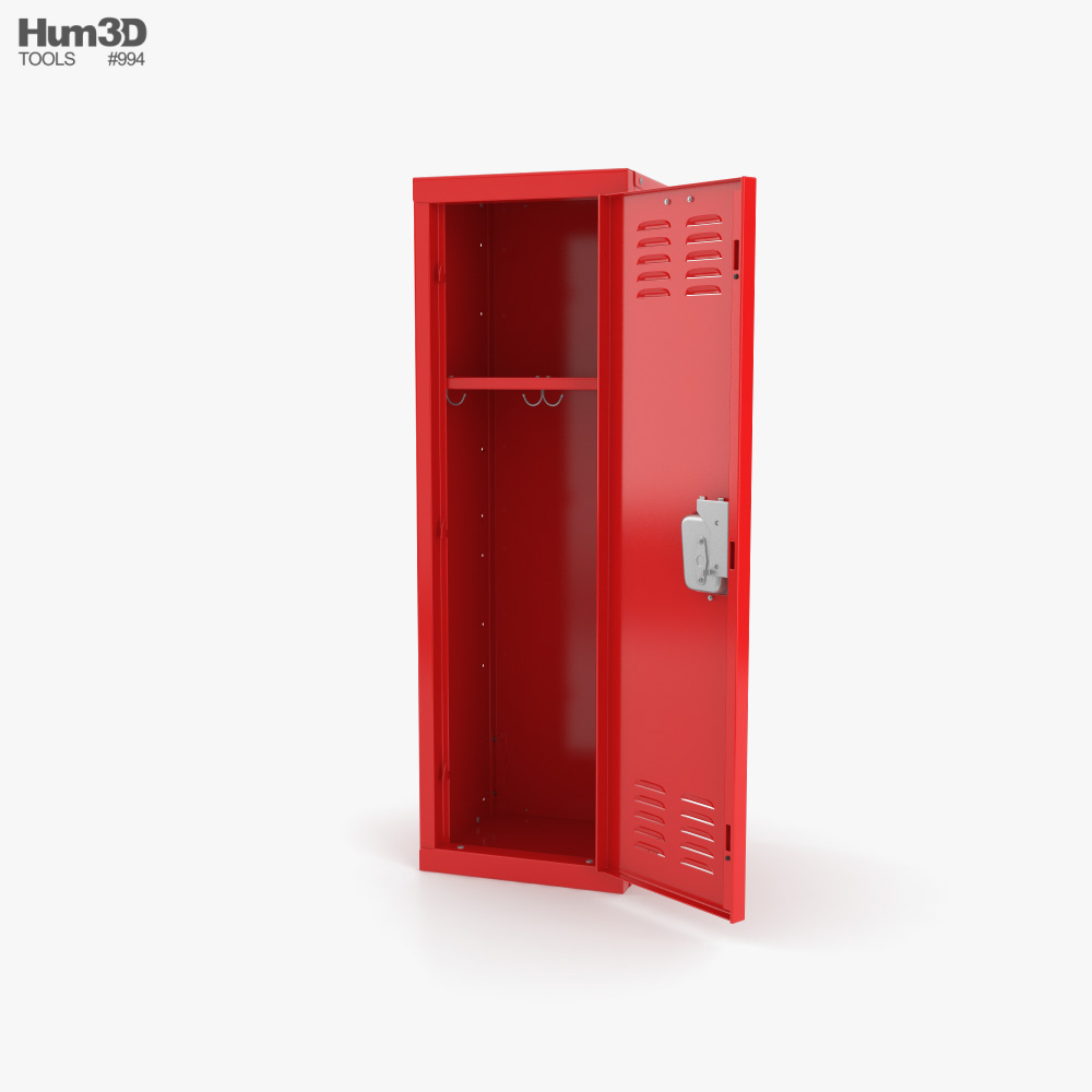 Locker 3D model - Download in MAX, OBJ, FBX, C4D